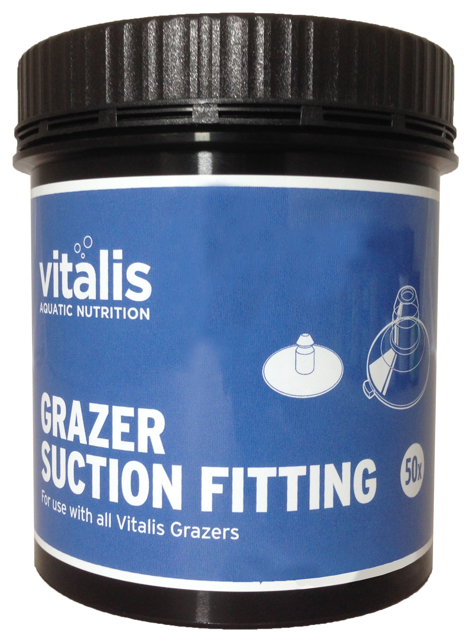Vitalis Grazer Suction Fitting – Specialised Aquatics
